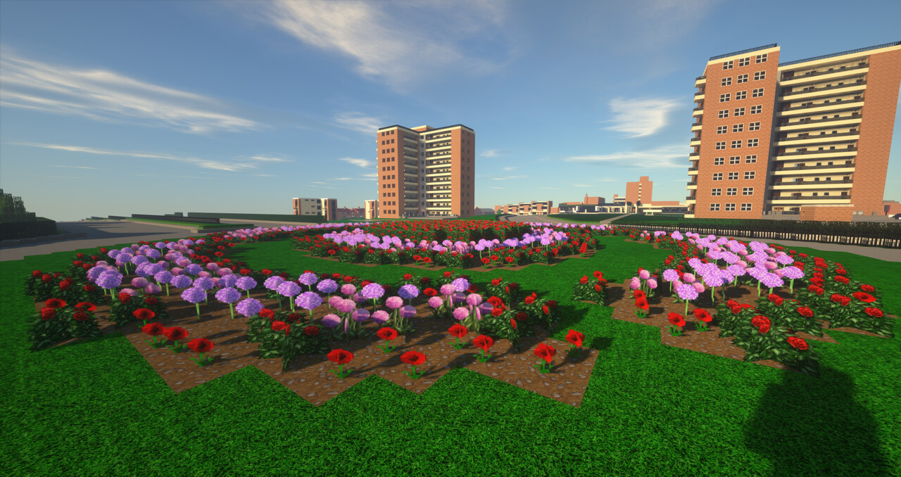 The real seacroft shopping centre. Seacroft Leeds. Minecraft Map