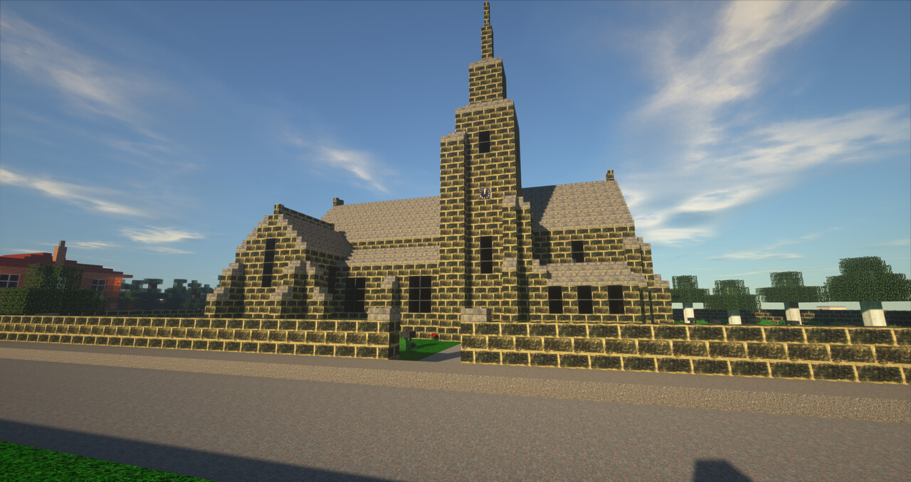 The real seacroft shopping centre. Seacroft Leeds. Minecraft Map