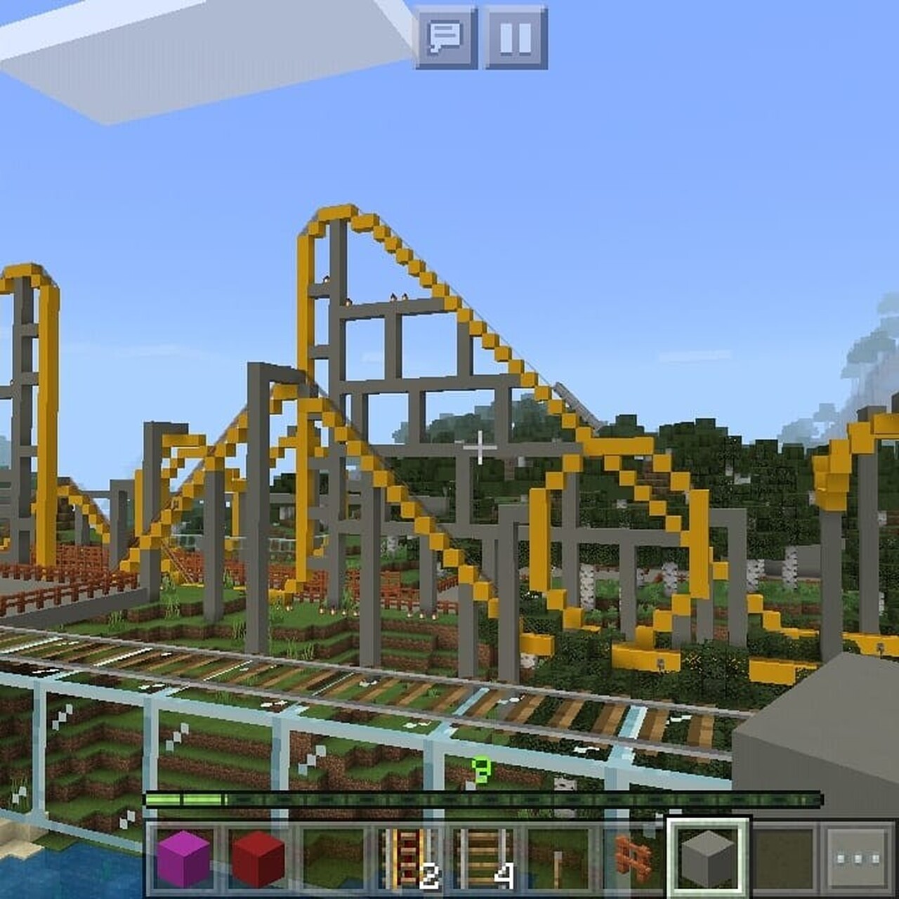 Cedar Camp Resort Amusement Park Minecraft Map