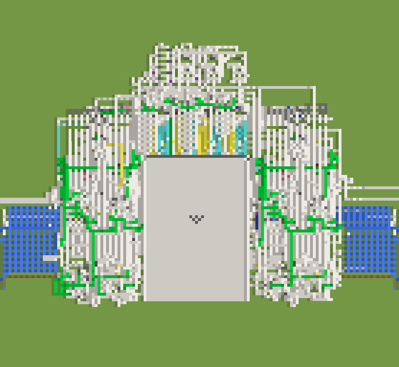 Redstone 2048 Minecraft Map