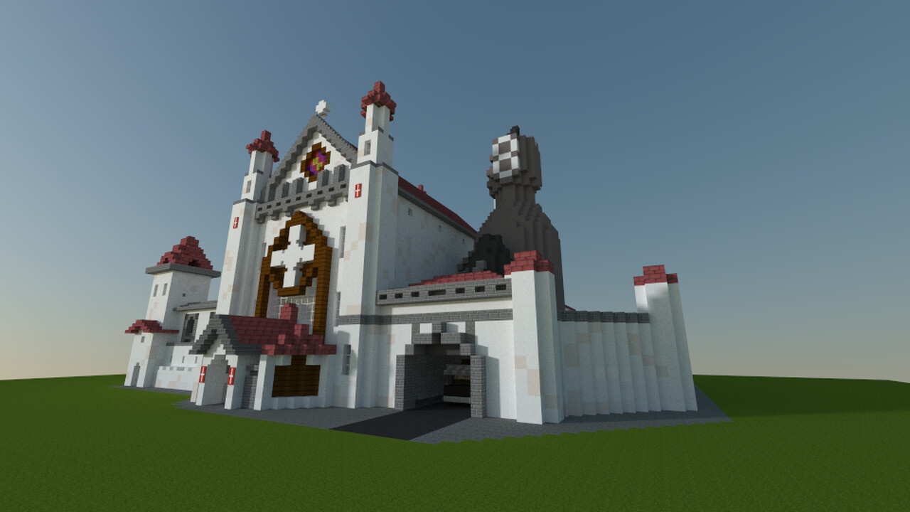 Fire Force Company 8 Cathedral Minecraft Map