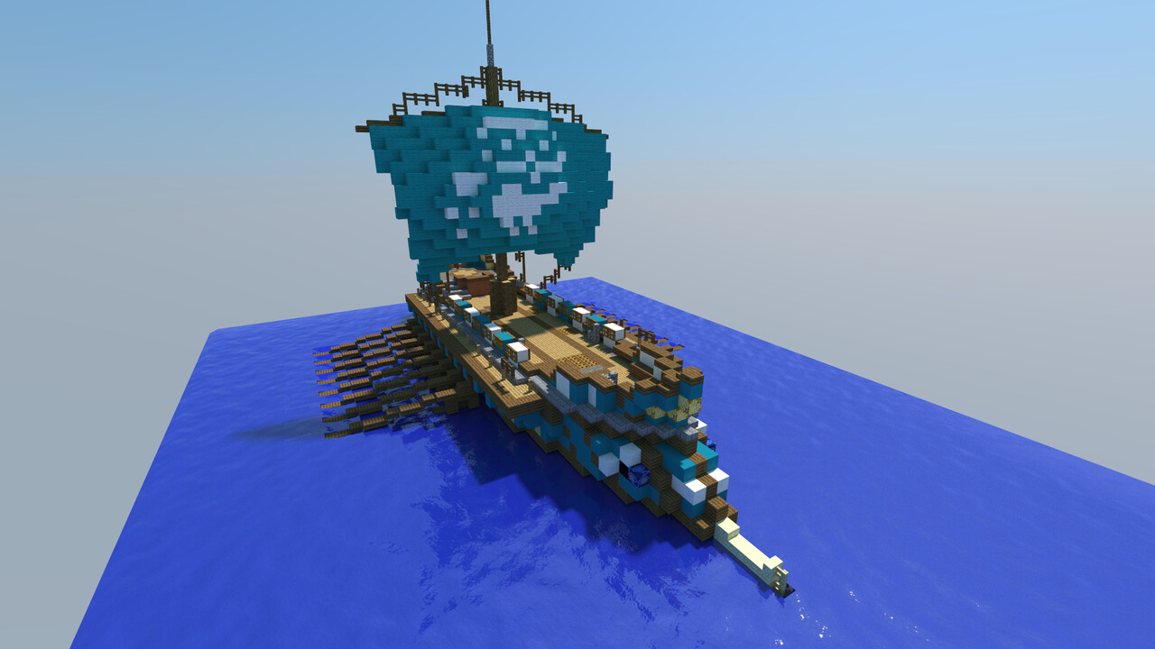 AC Oydssey Athenian Trireme-Old Minecraft Map