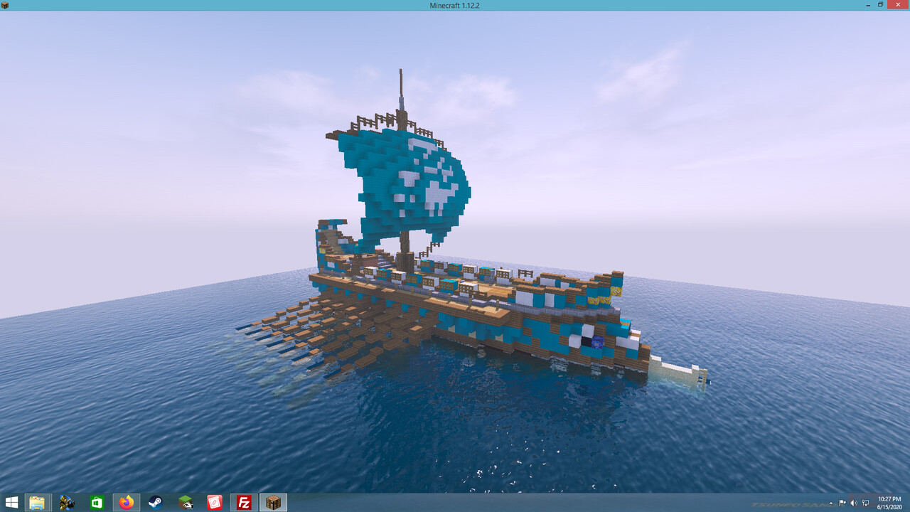 AC Oydssey Athenian Trireme-Old Minecraft Map