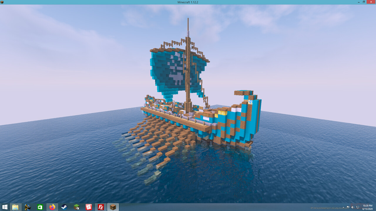 AC Oydssey Athenian Trireme-Old Minecraft Map