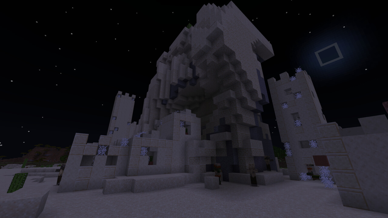 "Devil's Base" and "God's Fortress" Minecraft Map