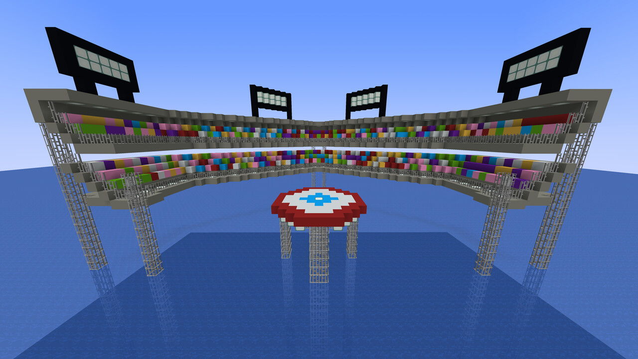 Swordplay Arena (Wii Sports Resort) Minecraft Map