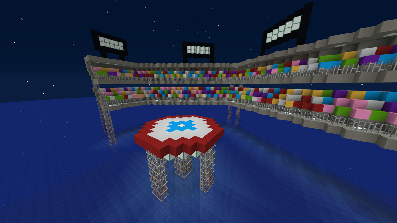 Swordplay Arena (Wii Sports Resort) Minecraft Map