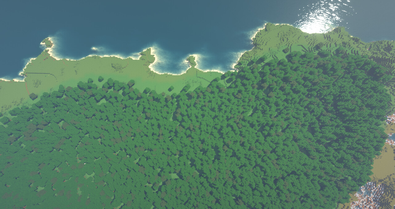 North Island Minecraft Map