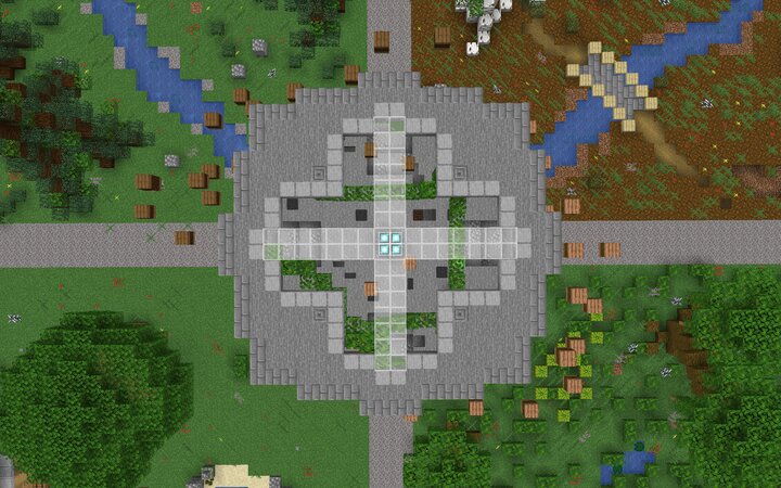 4 Corner Biomes Minecraft Map