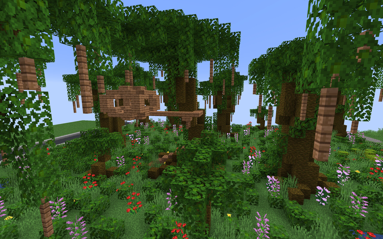 4 Corner Biomes Minecraft Map