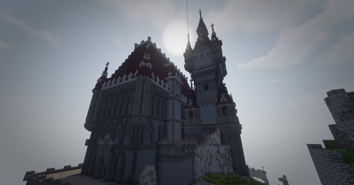 Dark castle Minecraft Map