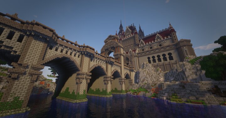 Dark castle Minecraft Map