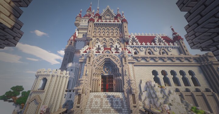 Dark castle Minecraft Map