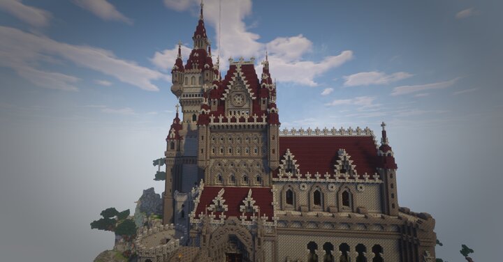 Dark castle Minecraft Map