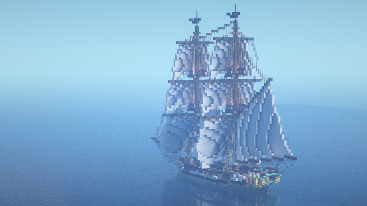 Brig Ship Silvermoon Minecraft Map