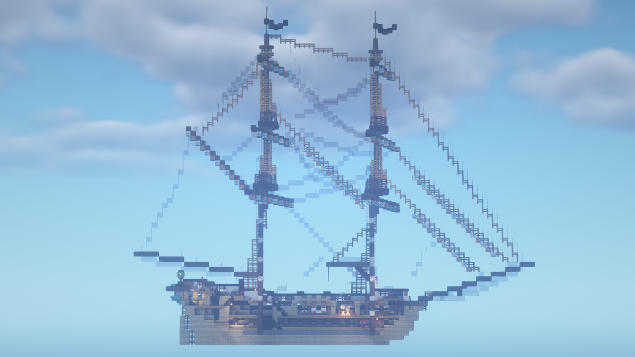 Brig Ship Silvermoon Minecraft Map