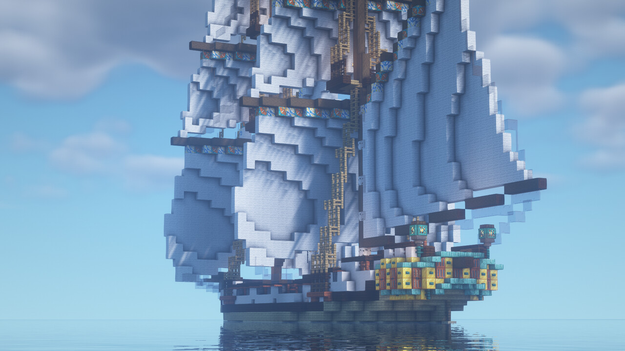 Brig Ship Silvermoon Minecraft Map