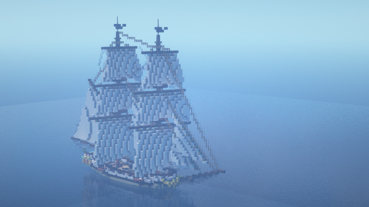 Brig Ship Silvermoon Minecraft Map