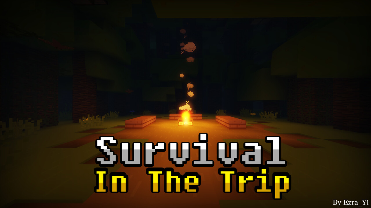 Survival in The Trip Minecraft Map