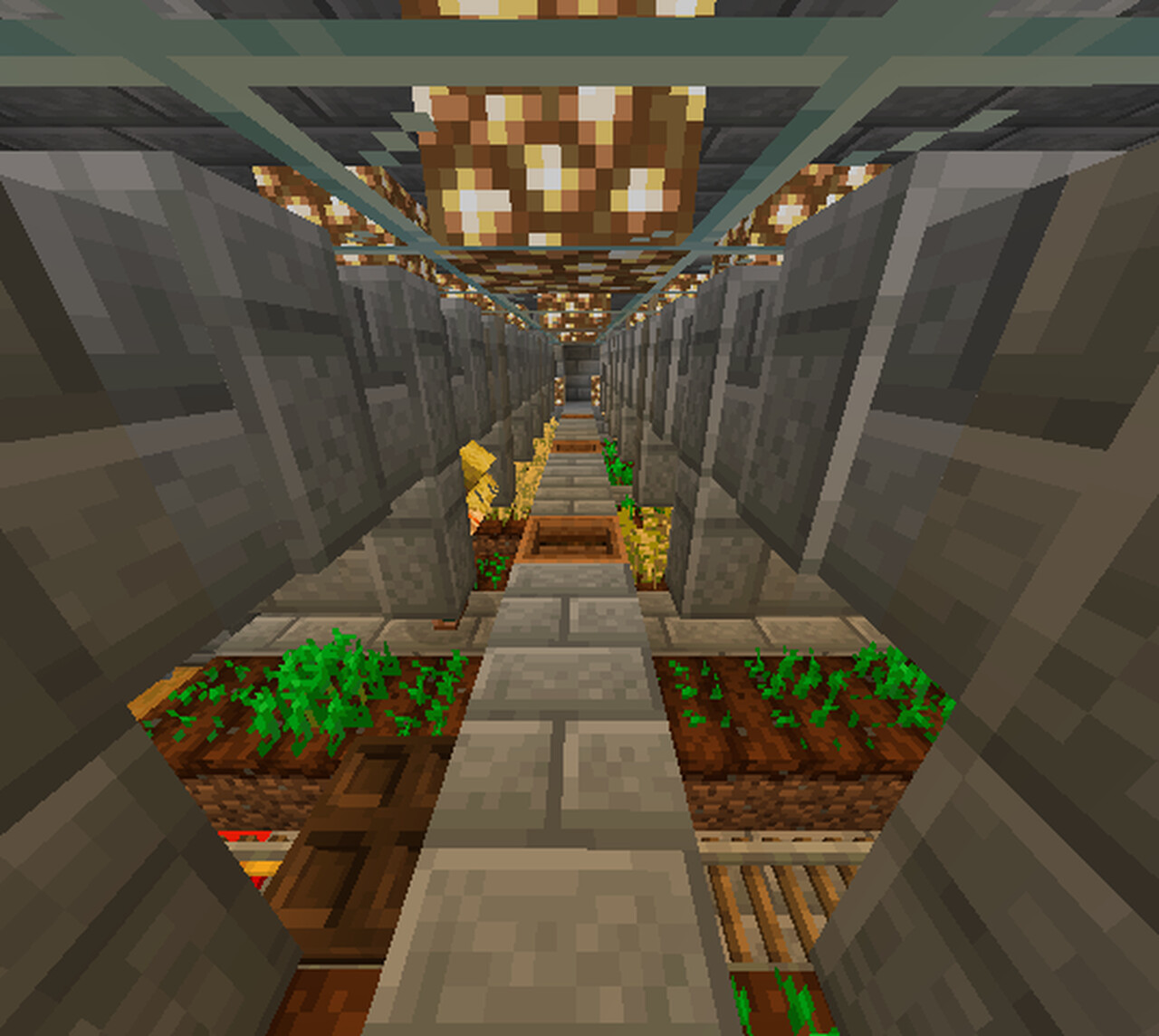 Villager Wheat Farm Minecraft Map