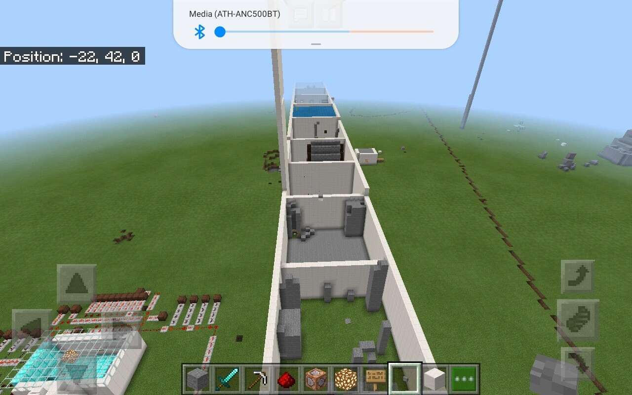 Find da button =) Minecraft Map