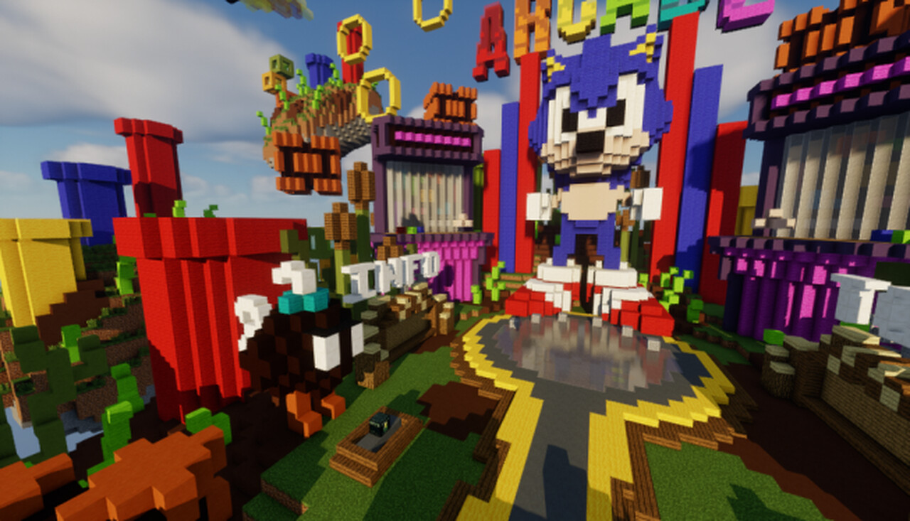 Arcade Lobby Minecraft Map