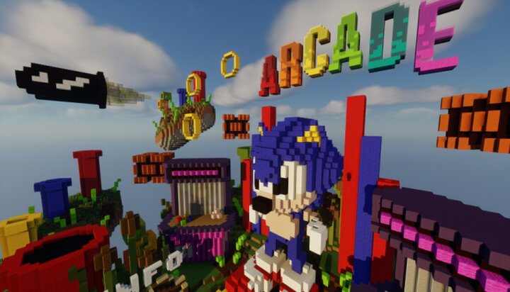Arcade Lobby Minecraft Map