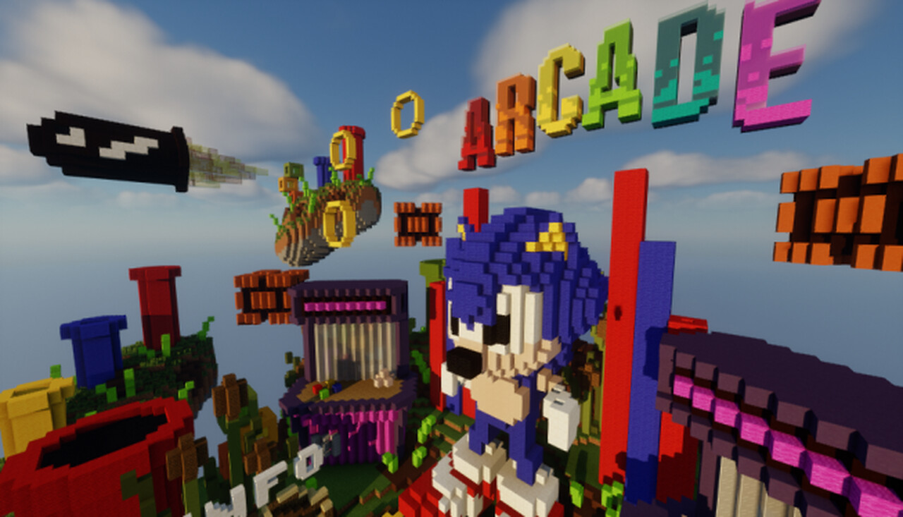 Arcade Lobby Minecraft Map