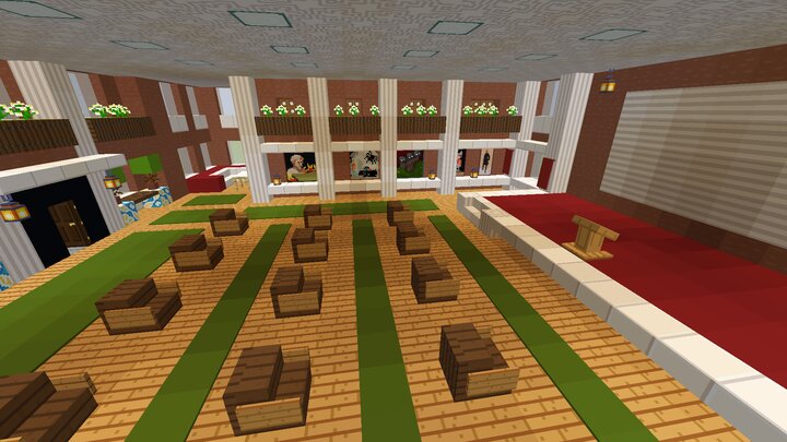 Town Hall Minecraft Map