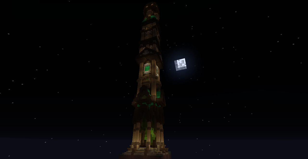 Emerald Temple - One Chunk Challenge entry Minecraft Map