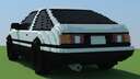 Toyota Corolla Sprinter Trueno AE86 Minecraft Map