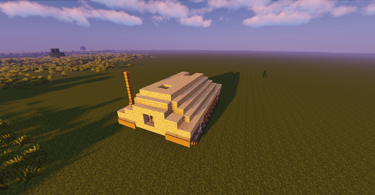 Working TNT Cannon Tank Minecraft Map