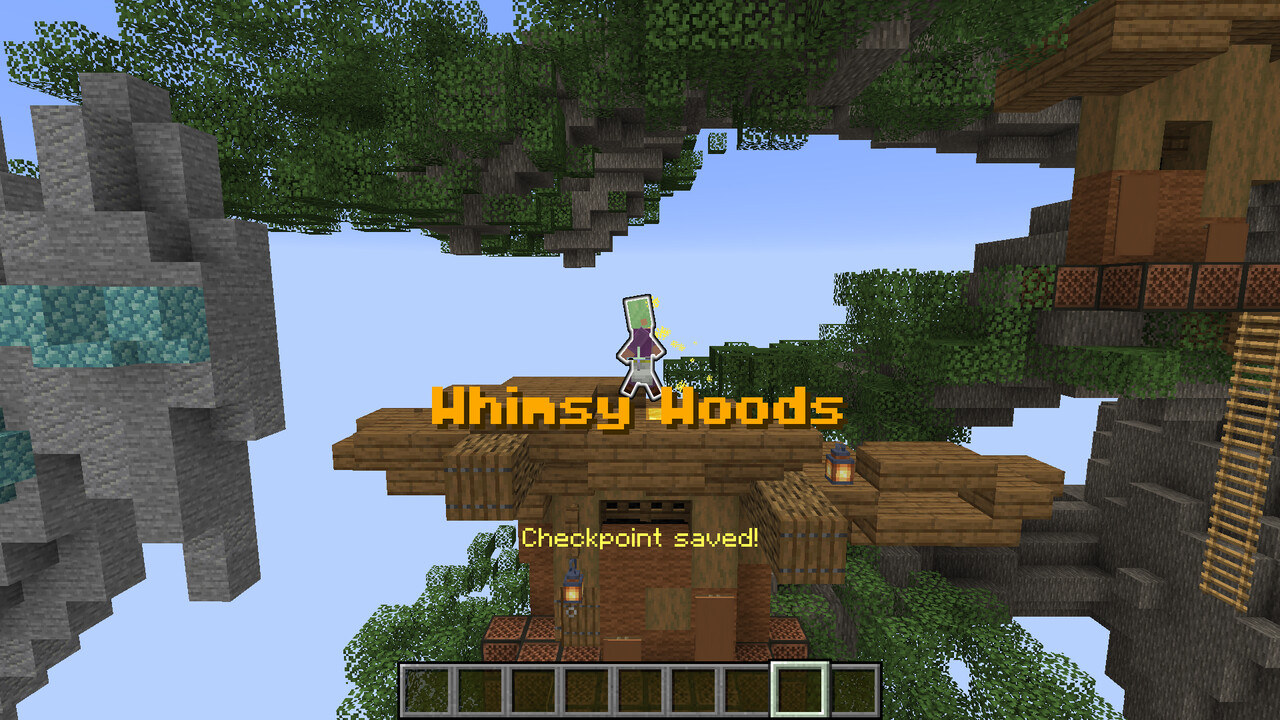 Bliss | Mini-Minecraft 2D Platformer Minecraft Map