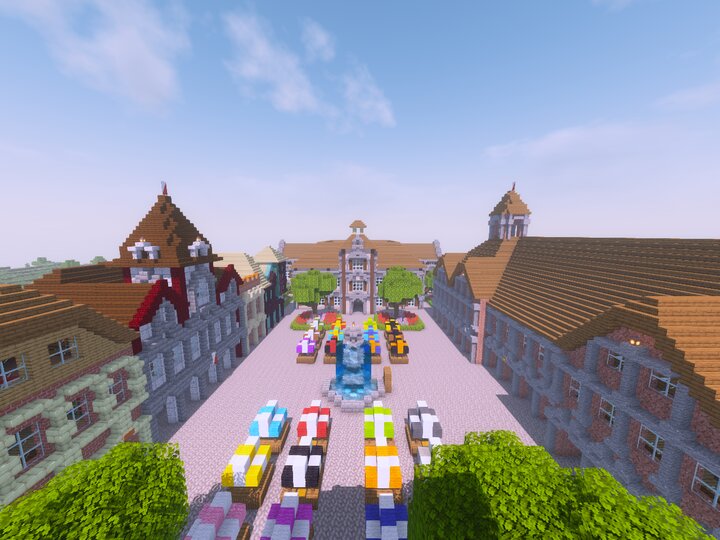 Town Pjerstrichov / Městečko Pjerstrichov Minecraft Map