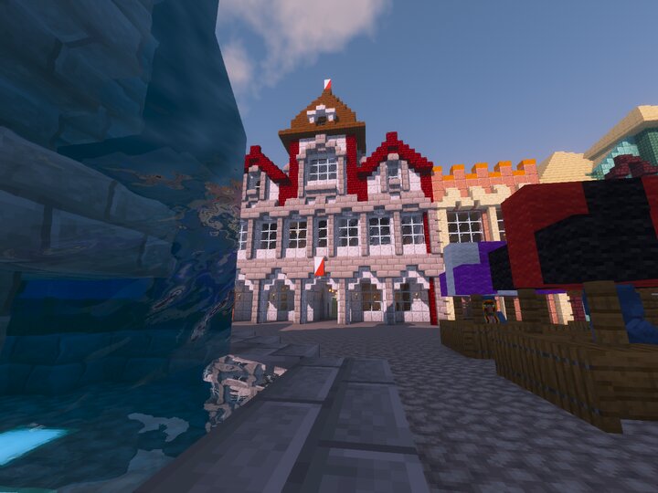 Town Pjerstrichov / Městečko Pjerstrichov Minecraft Map