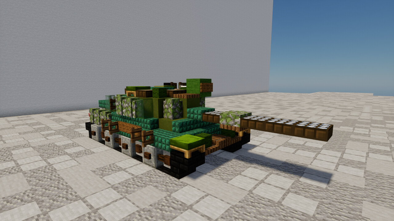 Leopard 1a1 1.5:1 scale Minecraft Map