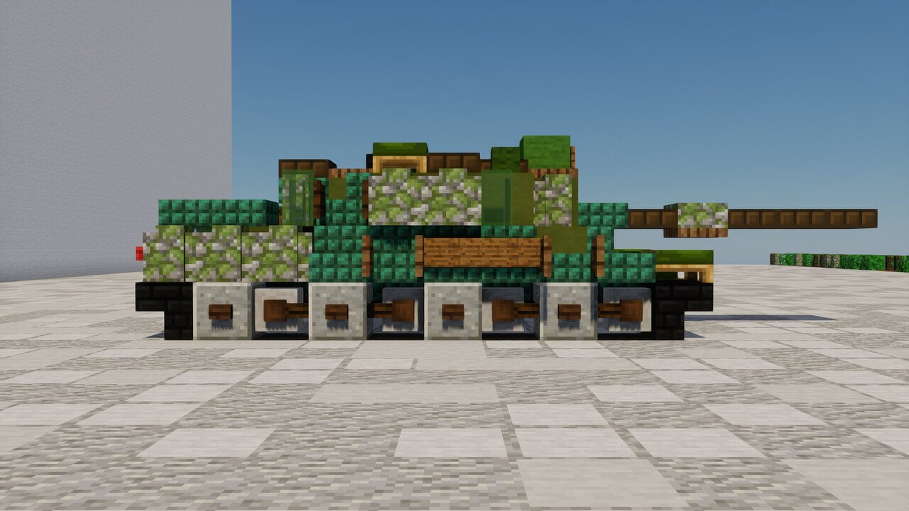 Leopard 1a1 1.5:1 scale Minecraft Map
