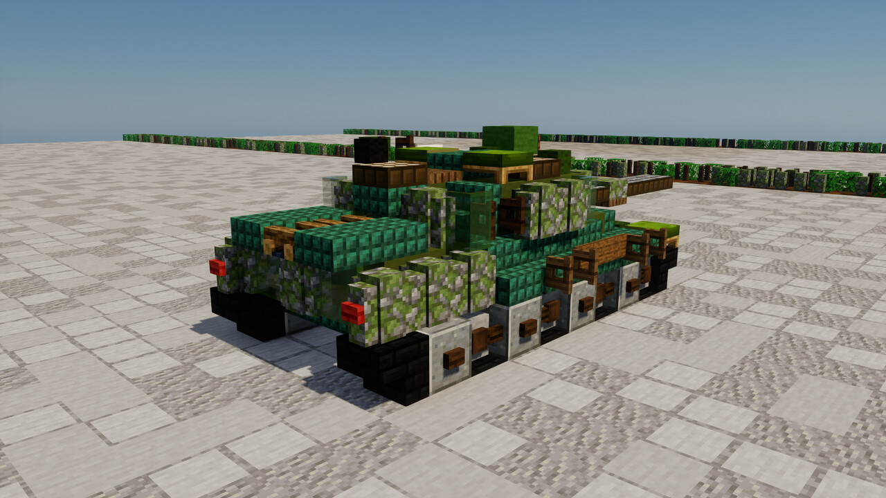Leopard 1a1 1.5:1 scale Minecraft Map