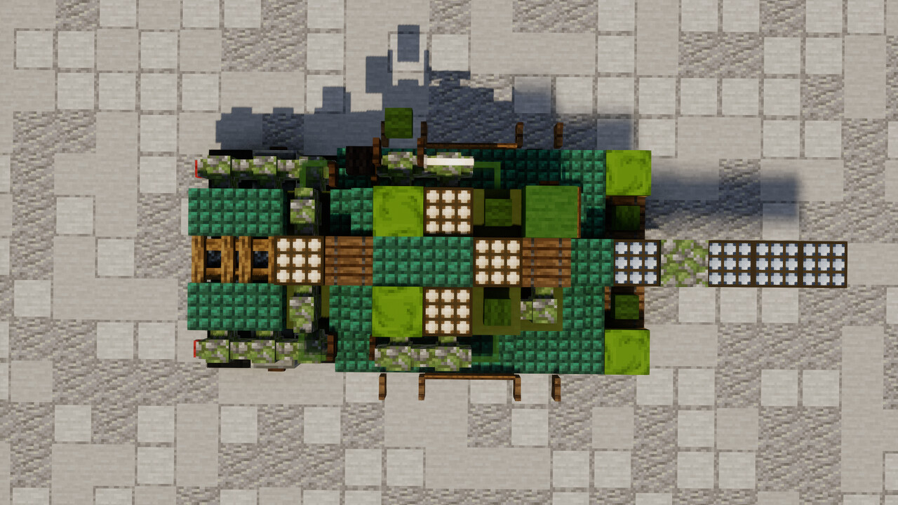 Leopard 1a1 1.5:1 scale Minecraft Map