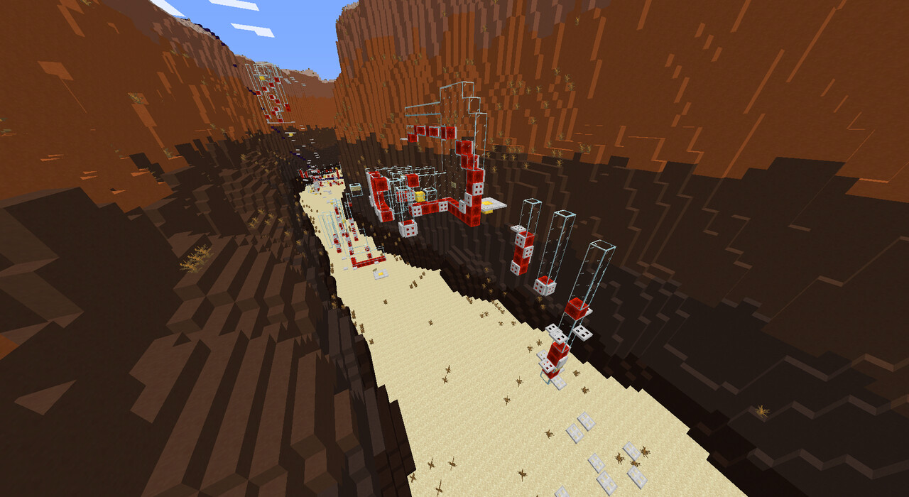 Trapdoor Canyon Minecraft Map