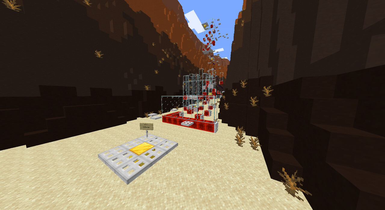 Trapdoor Canyon Minecraft Map