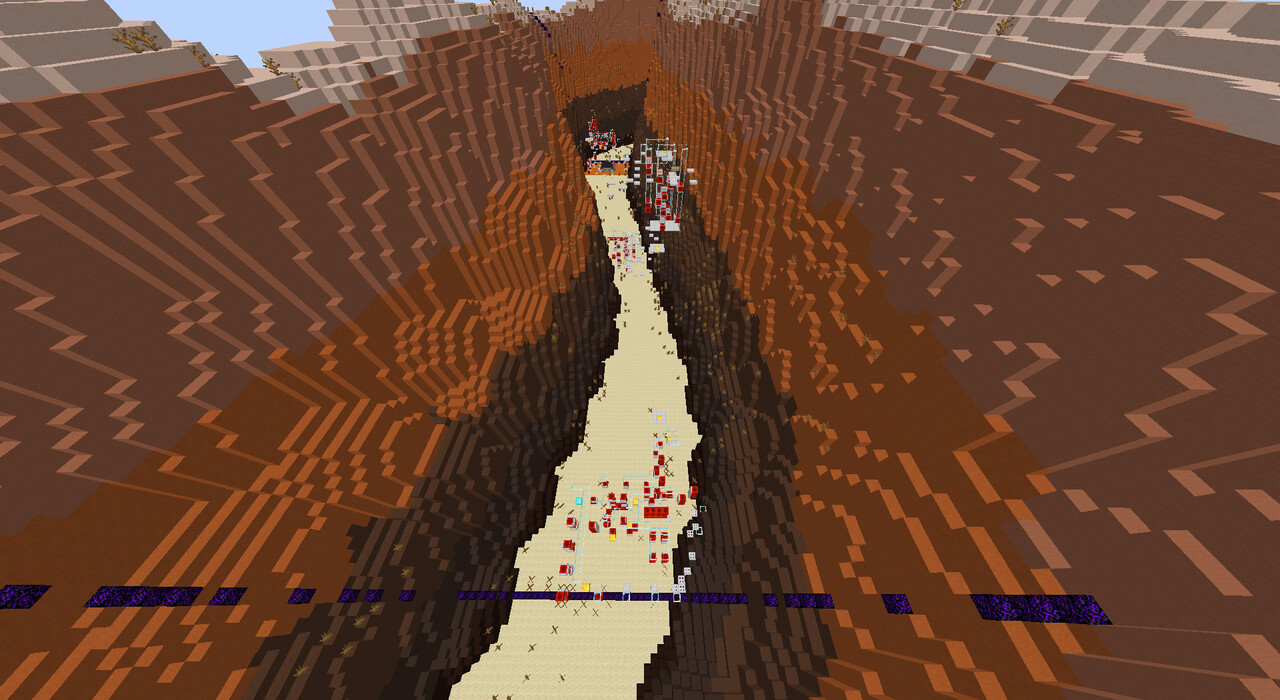 Trapdoor Canyon Minecraft Map