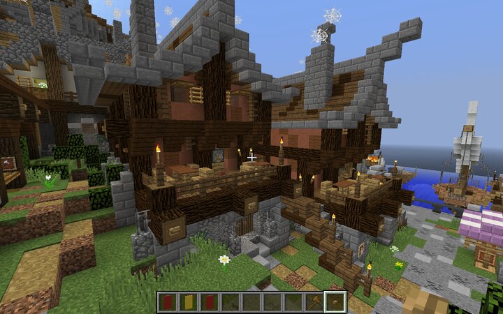 medieval tavern Minecraft Map