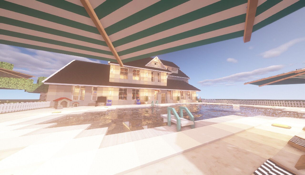 Project: Realistic House in Minecraft. [With Mods] Minecraft Map