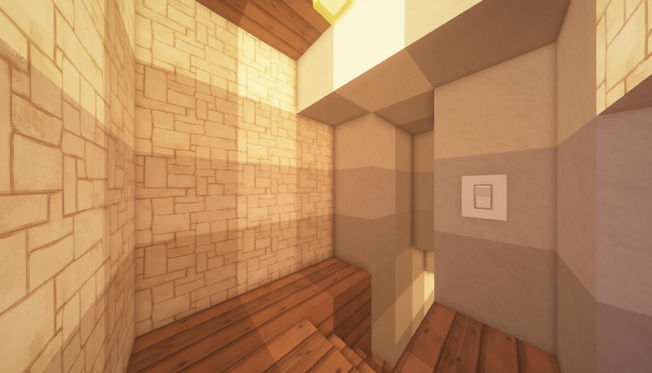 Project: Realistic House in Minecraft. [With Mods] Minecraft Map