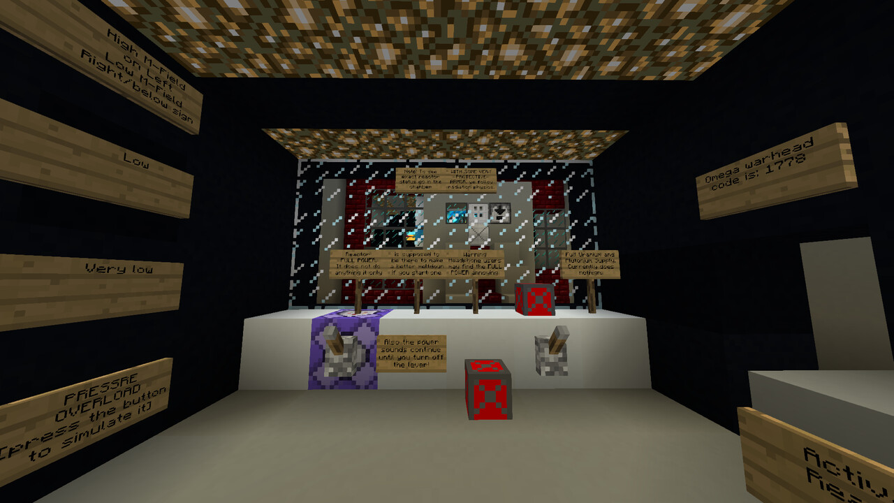 STCC Reactor Complex Minecraft Map