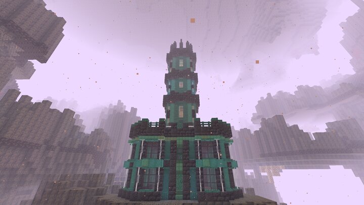 Alternate Nether Copper Castle!! 1.17 Minecraft Map