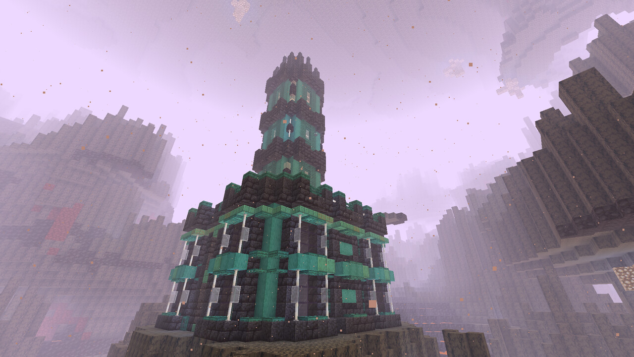 Alternate Nether Copper Castle!! 1.17 Minecraft Map