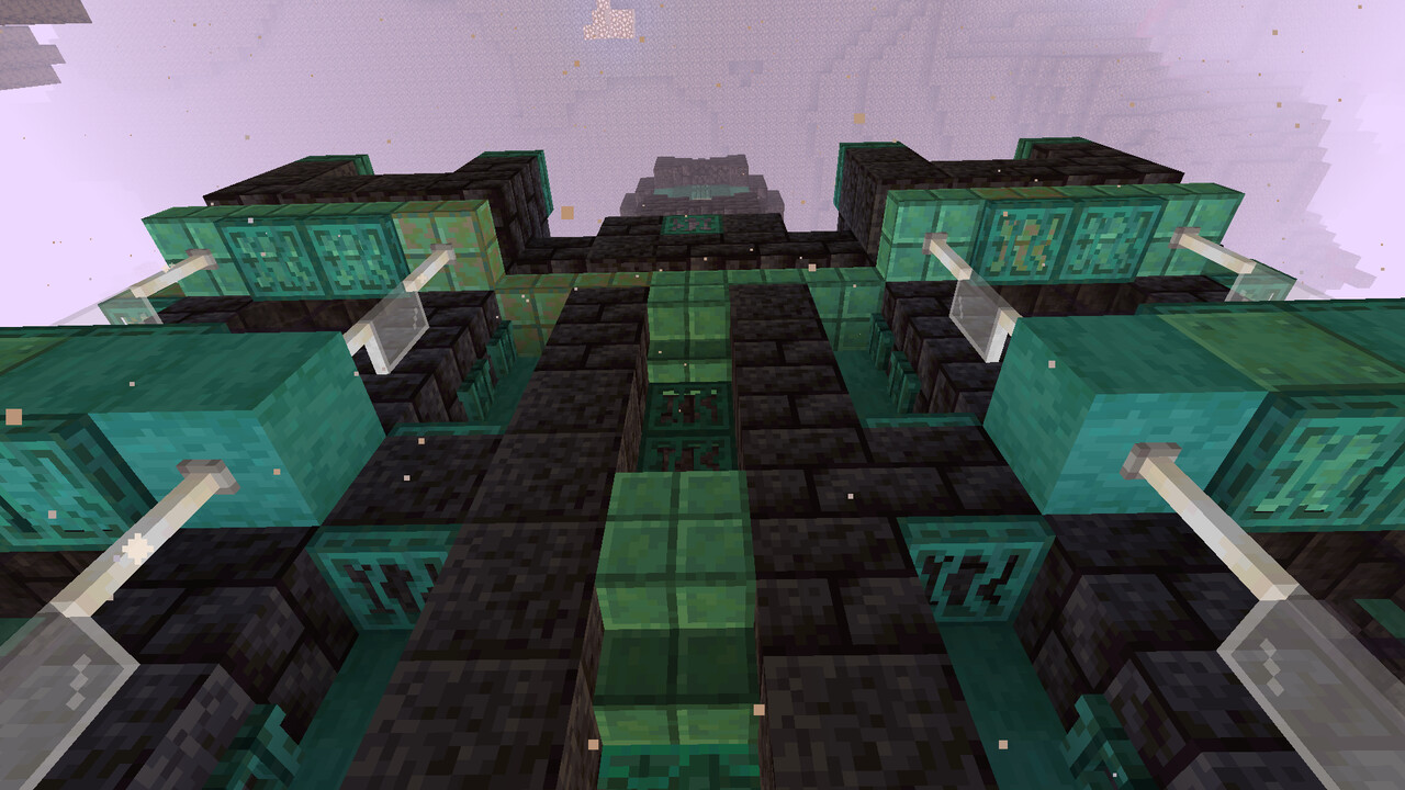 Alternate Nether Copper Castle!! 1.17 Minecraft Map