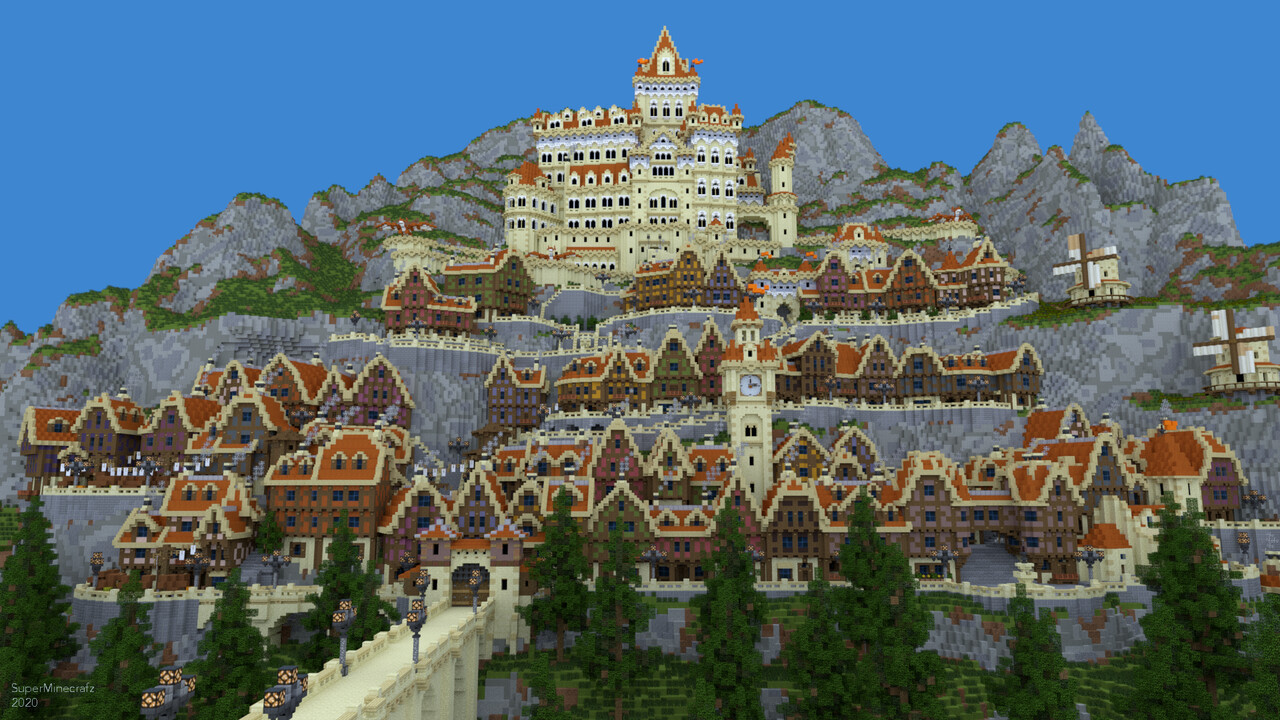 Montanysia - Mountain Kingdom Minecraft Map